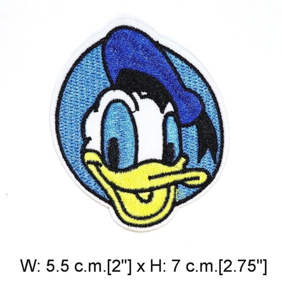 Accessories | Donald Duck Patch Disney Iron On Cartoon Diy Cute | Poshmark